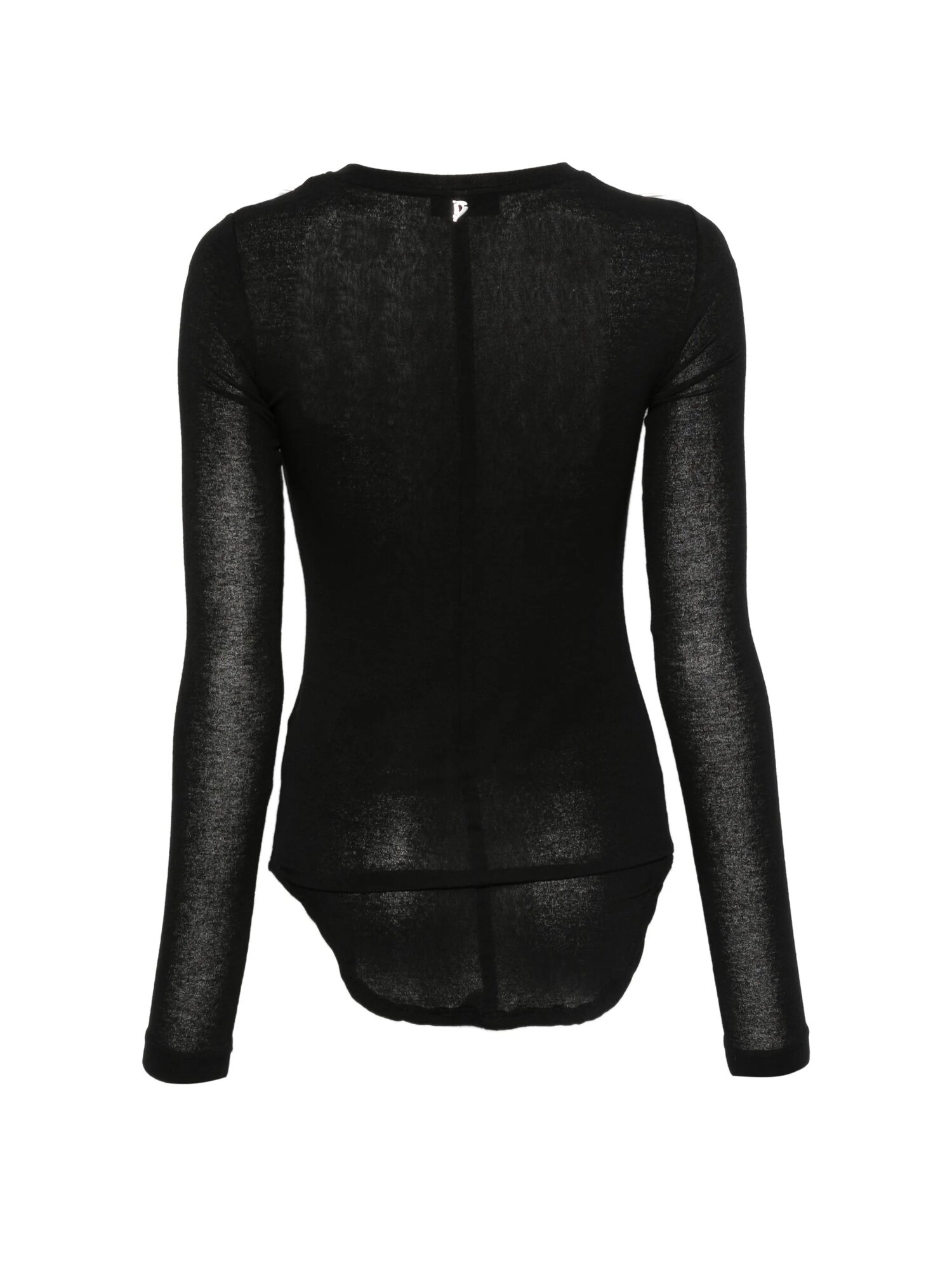Топ Dondup Long-sleeve top, размер L, black/black — фото 1