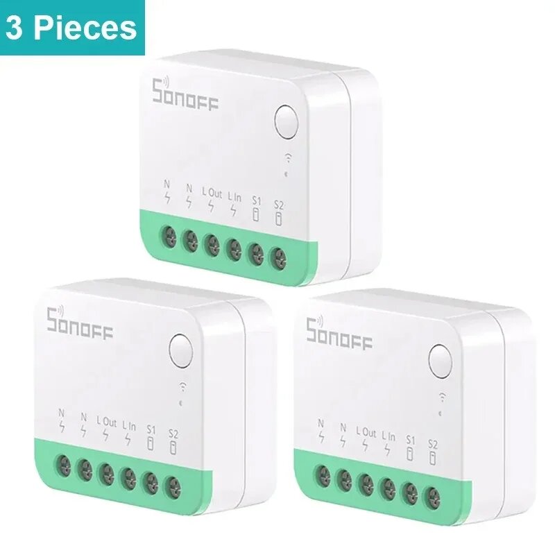 SONOFF MINI R4 Matter Реле для умного дома MINIR4 Matter(3PCS)