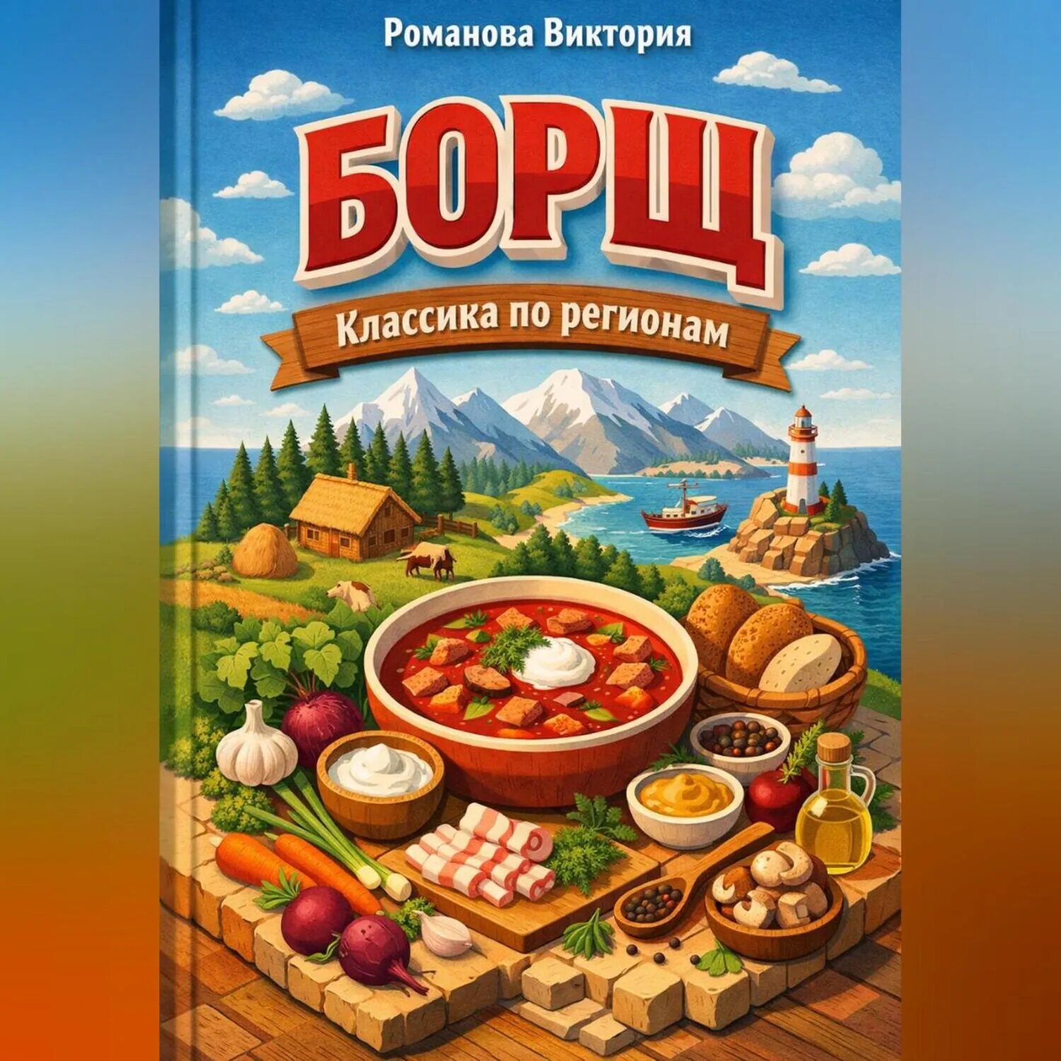 Борщ: классика по регионам [Аудиокнига]