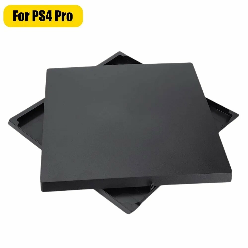 Защитные пластиковые крышки для PS4, чёрные, полная замена корпуса