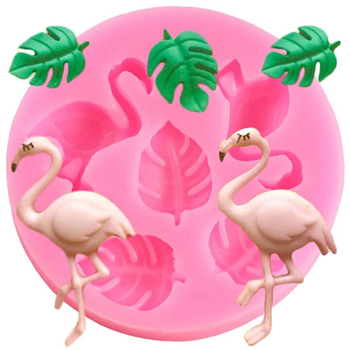 Силиконовые формы для торта Flamingo розового цвета CD426