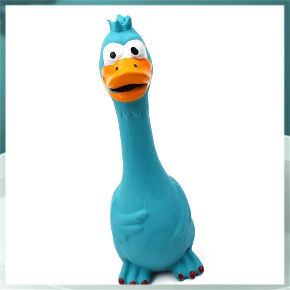 Игрушка-кричащая курица для собак