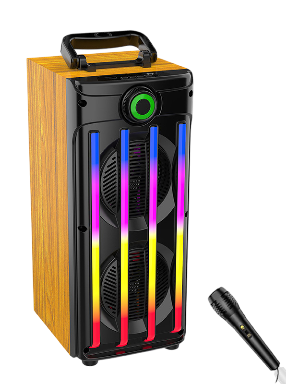 Колонка Sing-e Bass, JQS-9401, FM-радио, караоке, Bluetooth 5.0, 30Вт, RGB