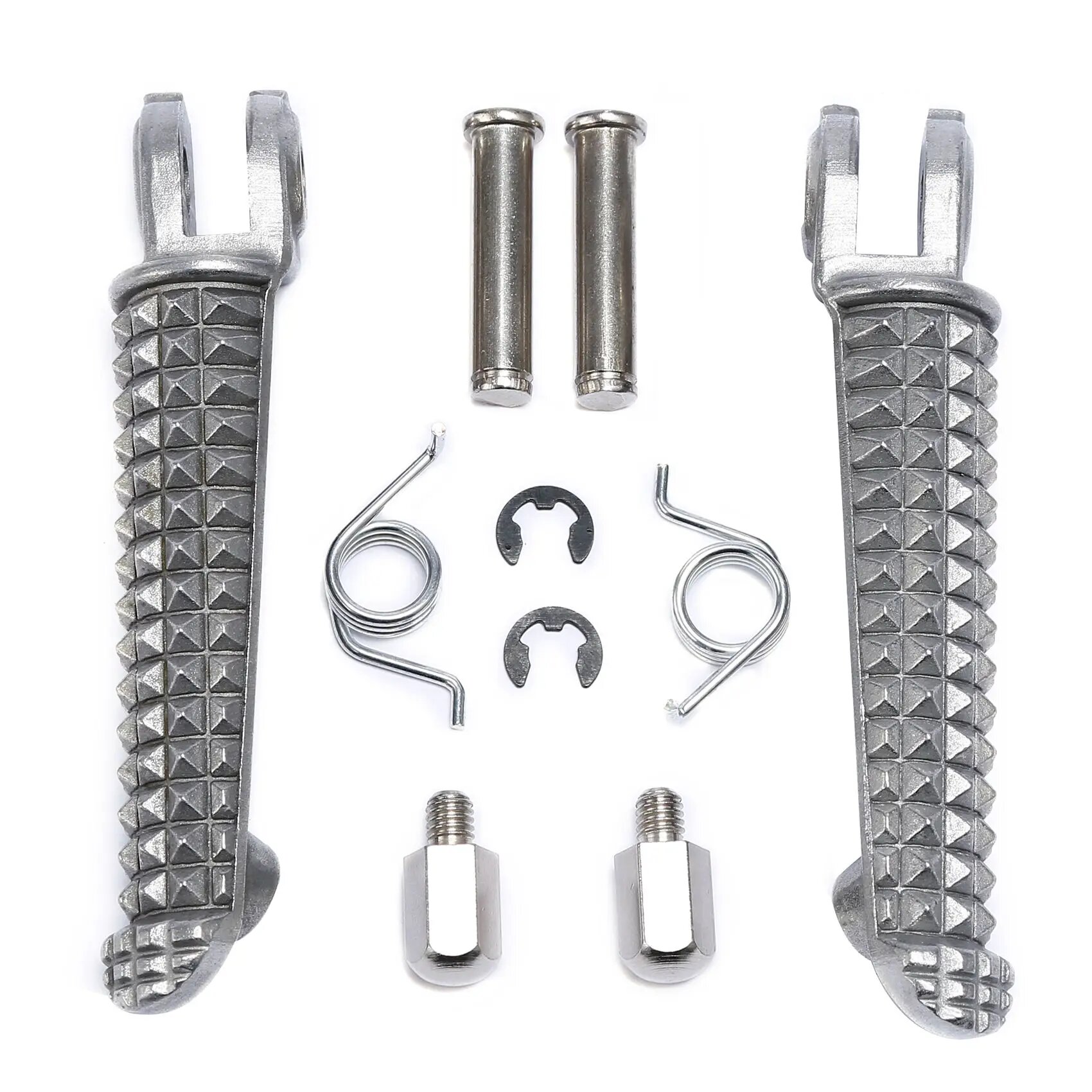 Подножки мотоцикла Silver Yamaha YZF R1/R6 1998-2025