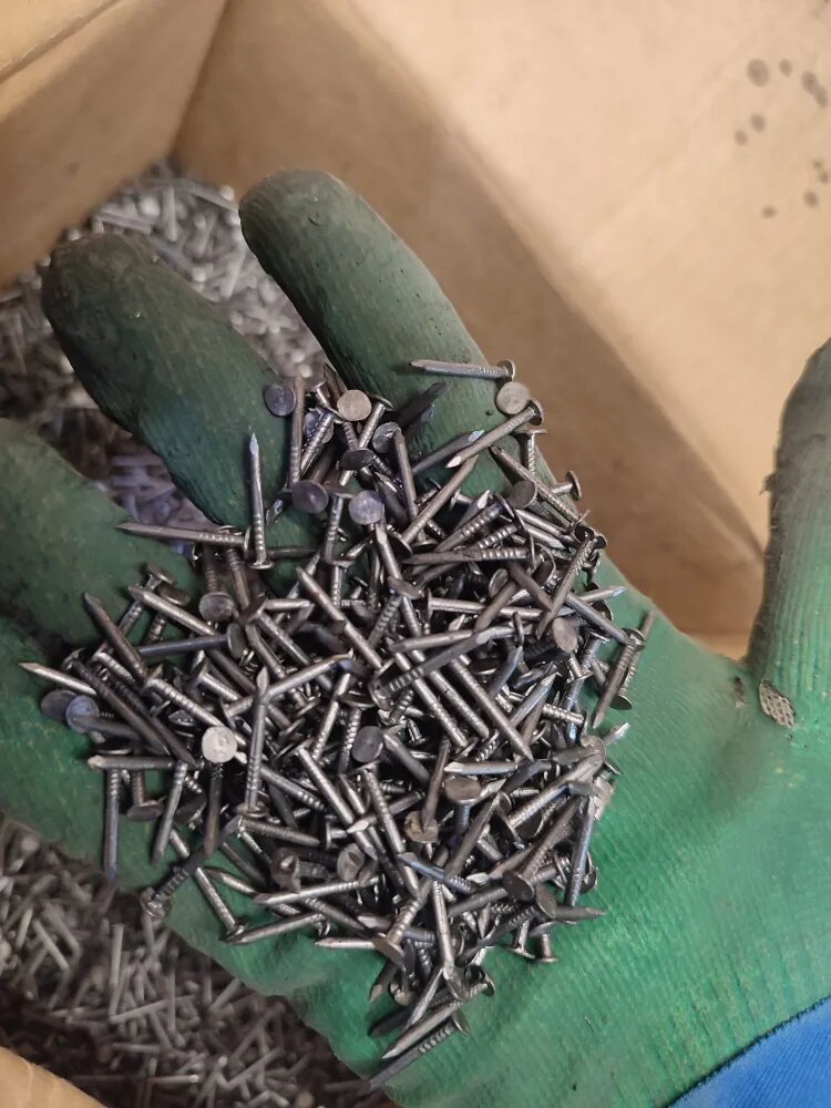 Гвозди толевые 2*20 1 кг/уп (без покрытия)