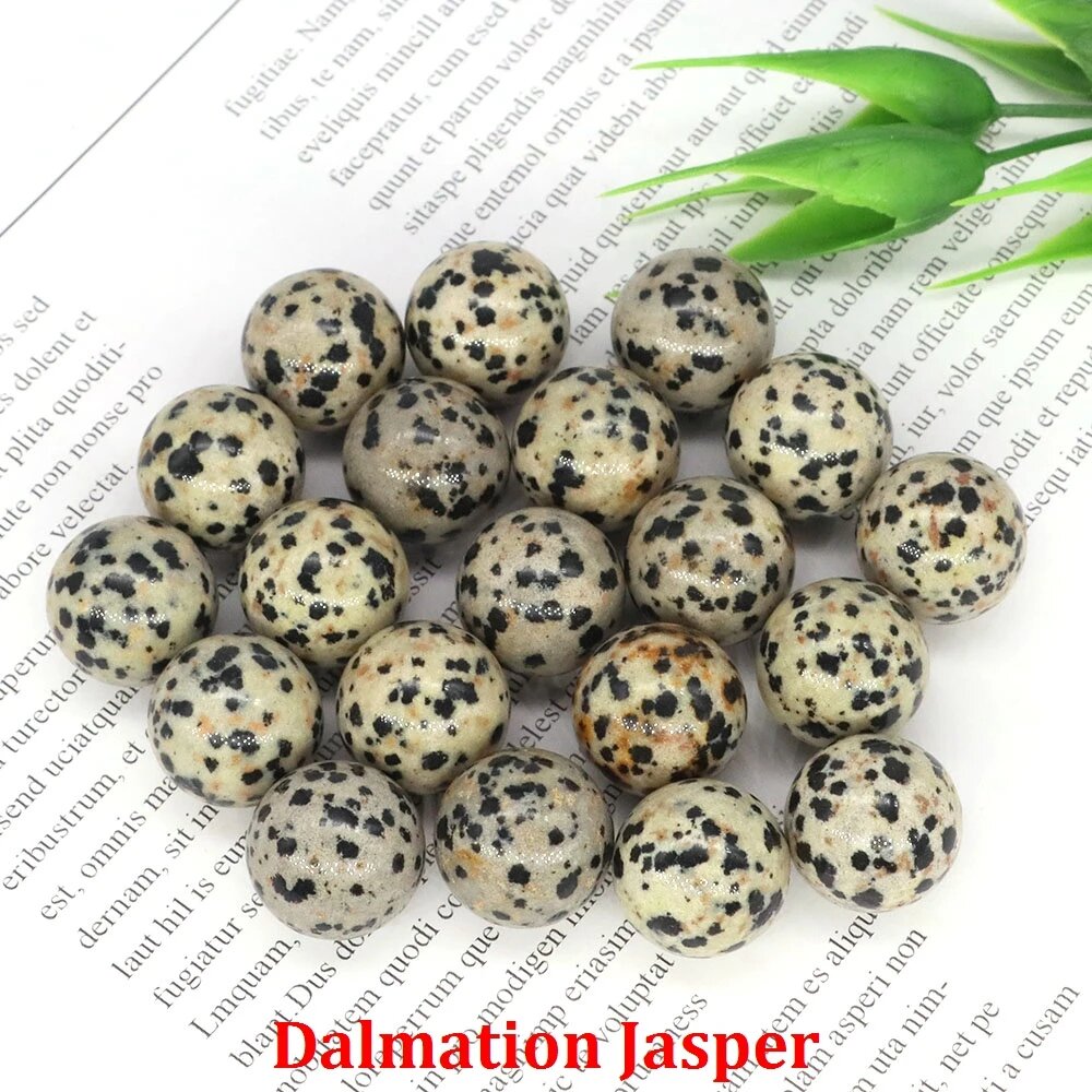 Бусины Dalmatian Jasper 16 мм, 50 шт