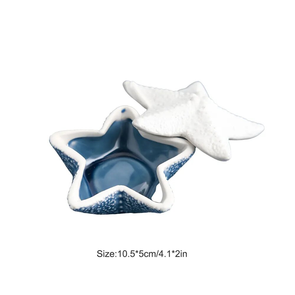 ACDANC Керамическая чаша в виде ракушки для конфет, декоративная чаша для хранения для дома и офиса