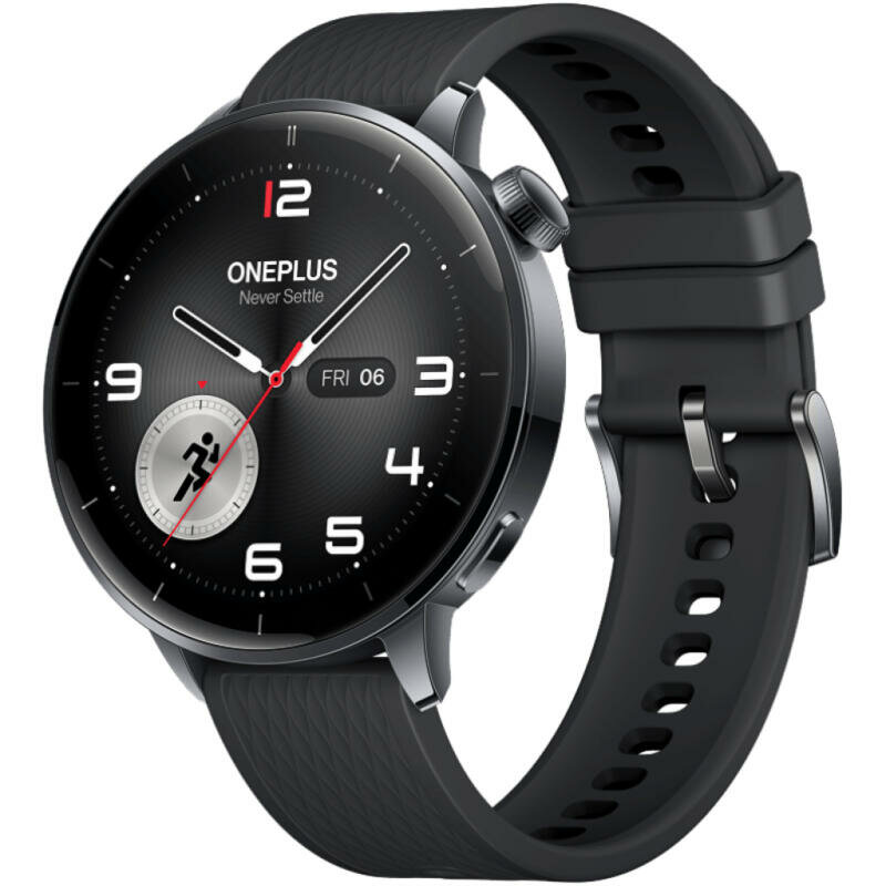 Умные часы OnePlus Watch 3, OPWE 242, 43mm, Black Steel (Черный)