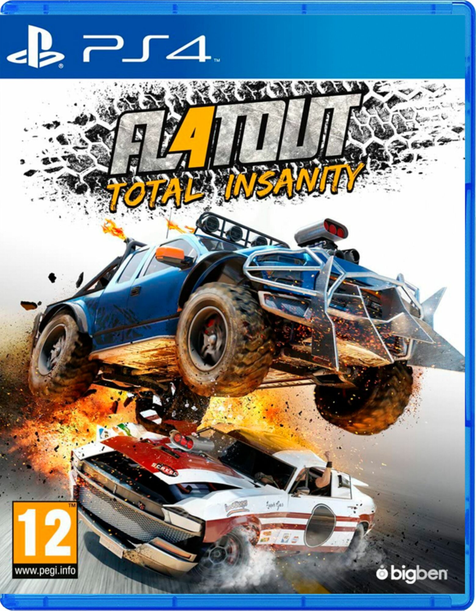 FlatOut 4: Total Insanity (русские субтитры) (Игра на диске) (PS4)