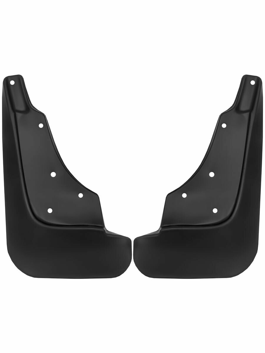 Брызговики передние RENAULT Duster, 2012-2015, 2015- 2шт. (optimum) в пакете / Рено Дастер