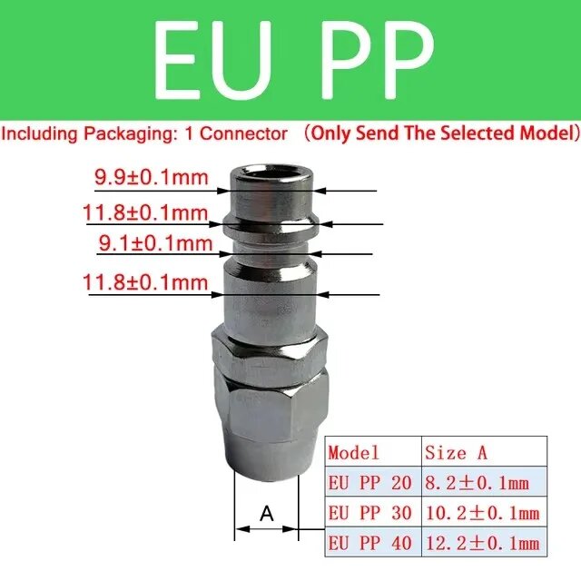 Быстросъемный фитинг LISM EU PP 30
