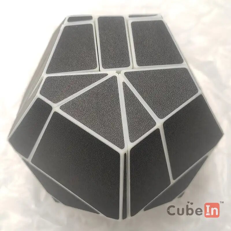 CubeIn Xi Ghost SQ Megaminx 3D Puzzle Черный, White