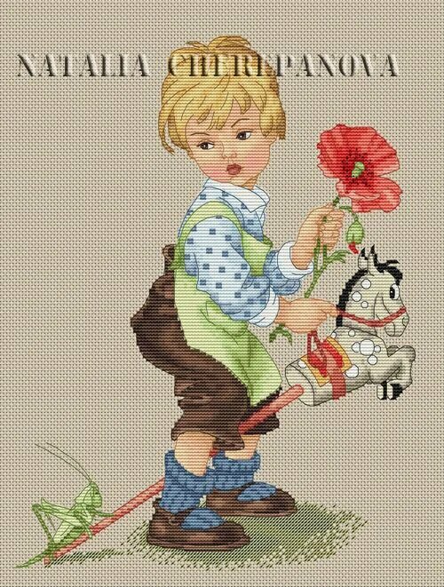 Набор для вышивки крестом 32ct fabric