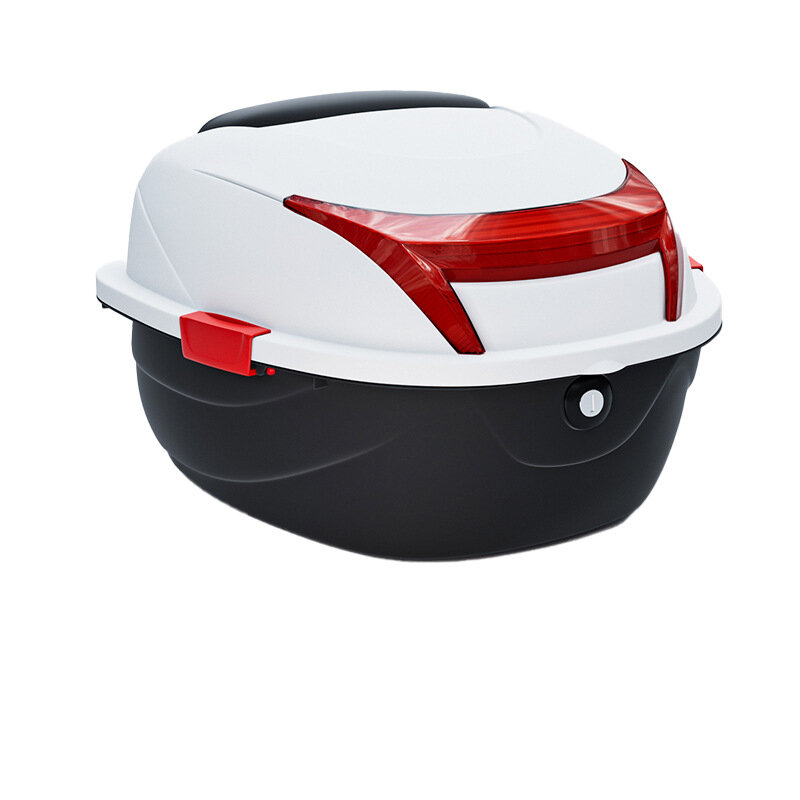 Универсальный утолщенный большой противоударный ящик для хранения для электросамокатов и мотоциклов, ящик для инструментов, задний багажник.