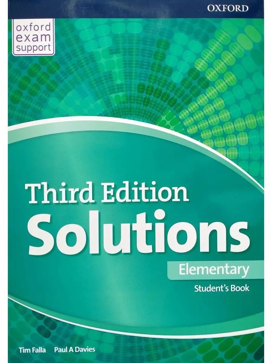 Solutions (3rd edition) Elementary Student's Book | Возраст 12-18 лет.