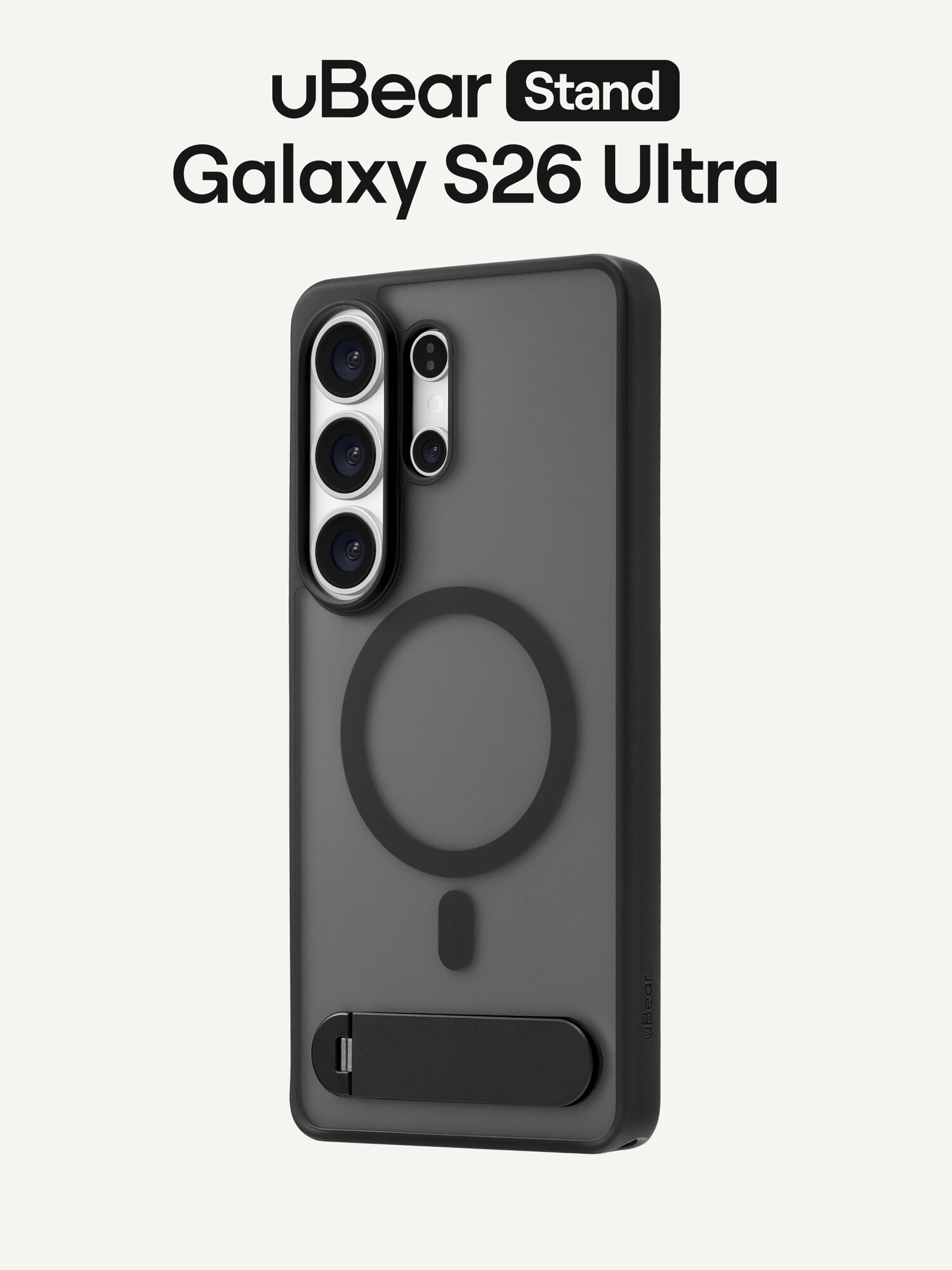 Чехол на Samsung Galaxy S26 Ultra uBear Stand 360 Mag Case, магнитный