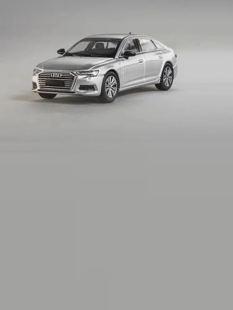 Masdi 1:64 Audi A6 C8 Silver - Металлическая модель, 7 см