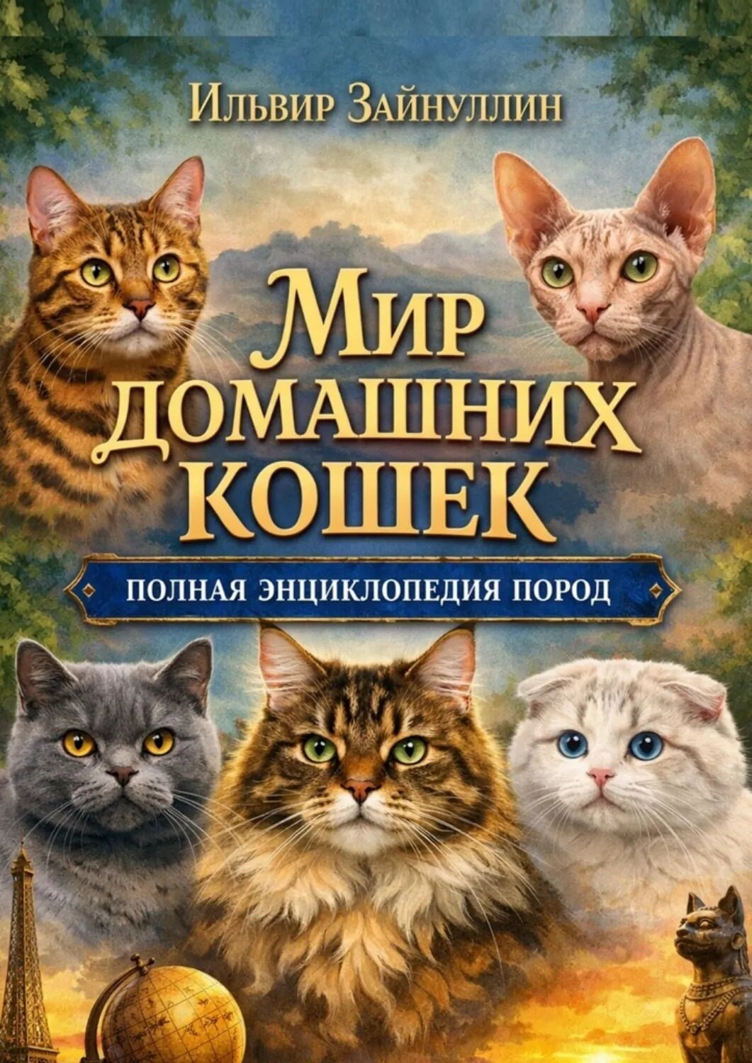 Мир домашних кошек. Полная энциклопедия пород [Цифровая книга]