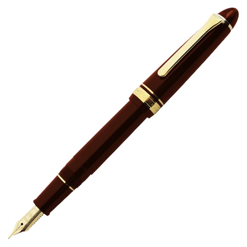 Перьевая ручка Sailor Classic Red Rod Gold Clip, M 0.5mm