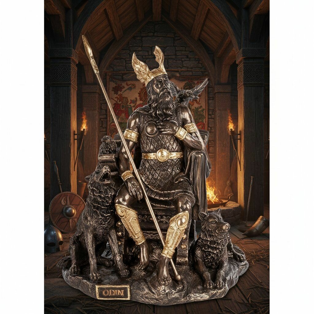 Статуэтка Один - бог войны и Победы, покровитель военной аристократии