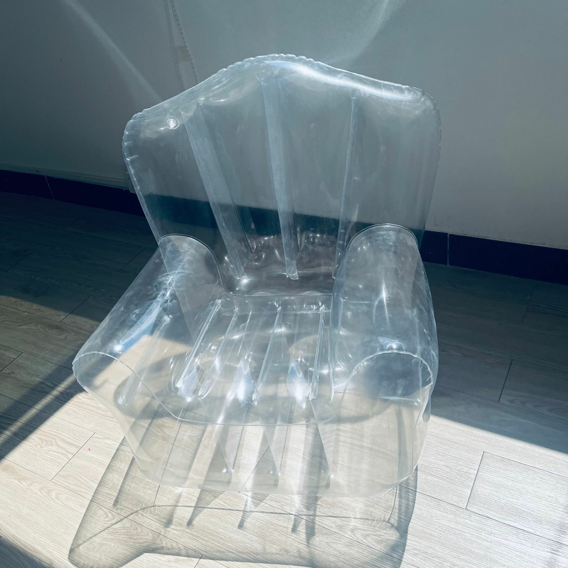 Надувной диван, прозрачный диван, популярный в интернете прозрачный диван с граффити, диван для отдыха своими руками для взрослых и детей, для использования дома и на улице.