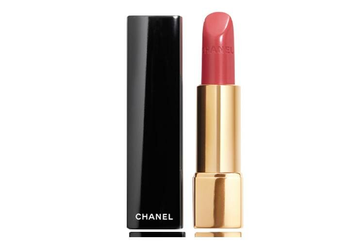 Бальзам для губ женский CHANEL Dazzling Charm, оттенок #191 ROUGE BRÛLANT, черный тюбик, увлажняющий блеск для губ