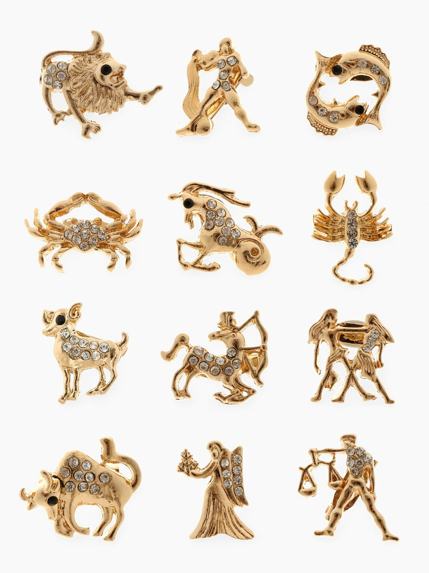 Комплект брошей