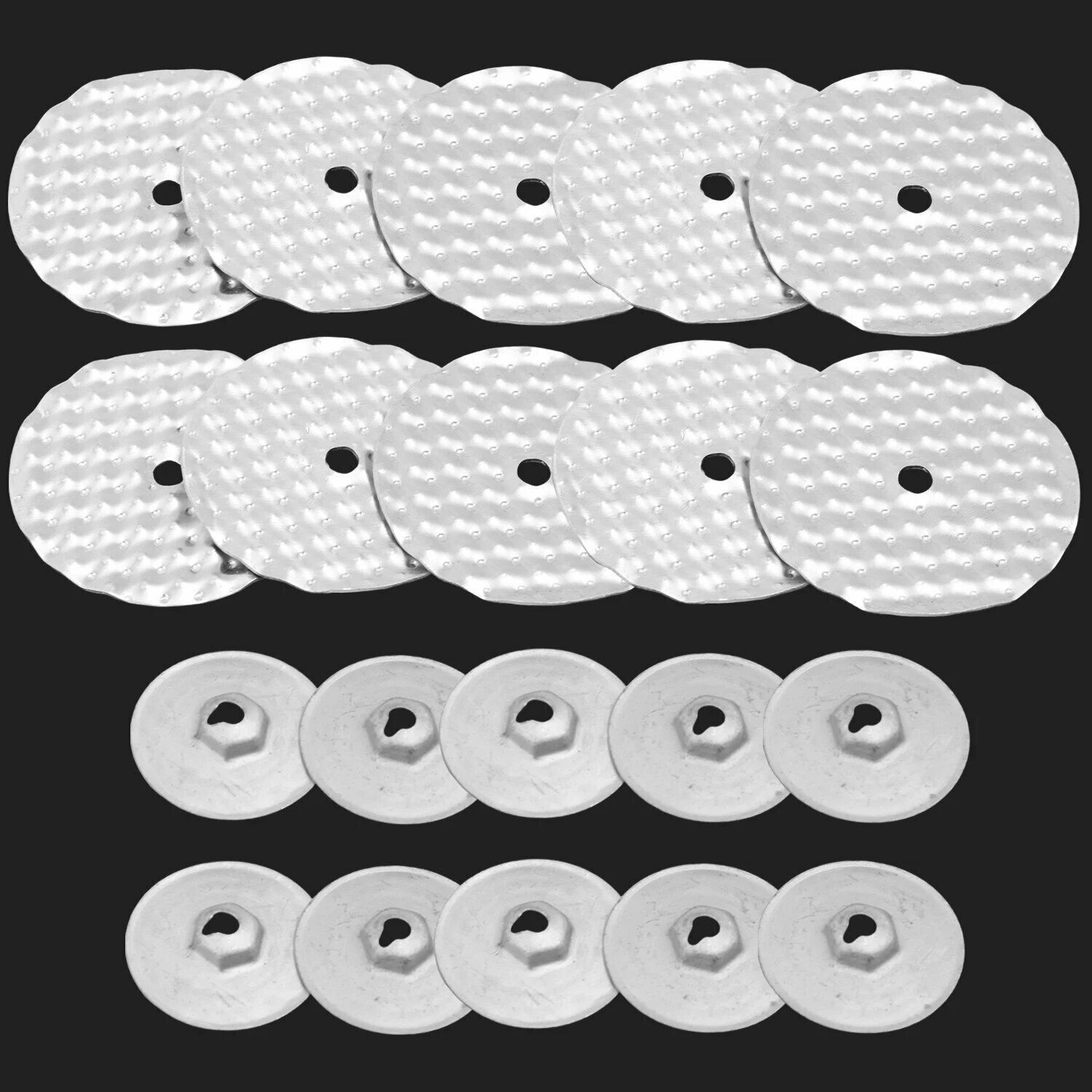 Крепеж теплового экрана двигателя автомобиля для BMW Ford, крышка трансмиссии, зажим 10Set (20PCS)