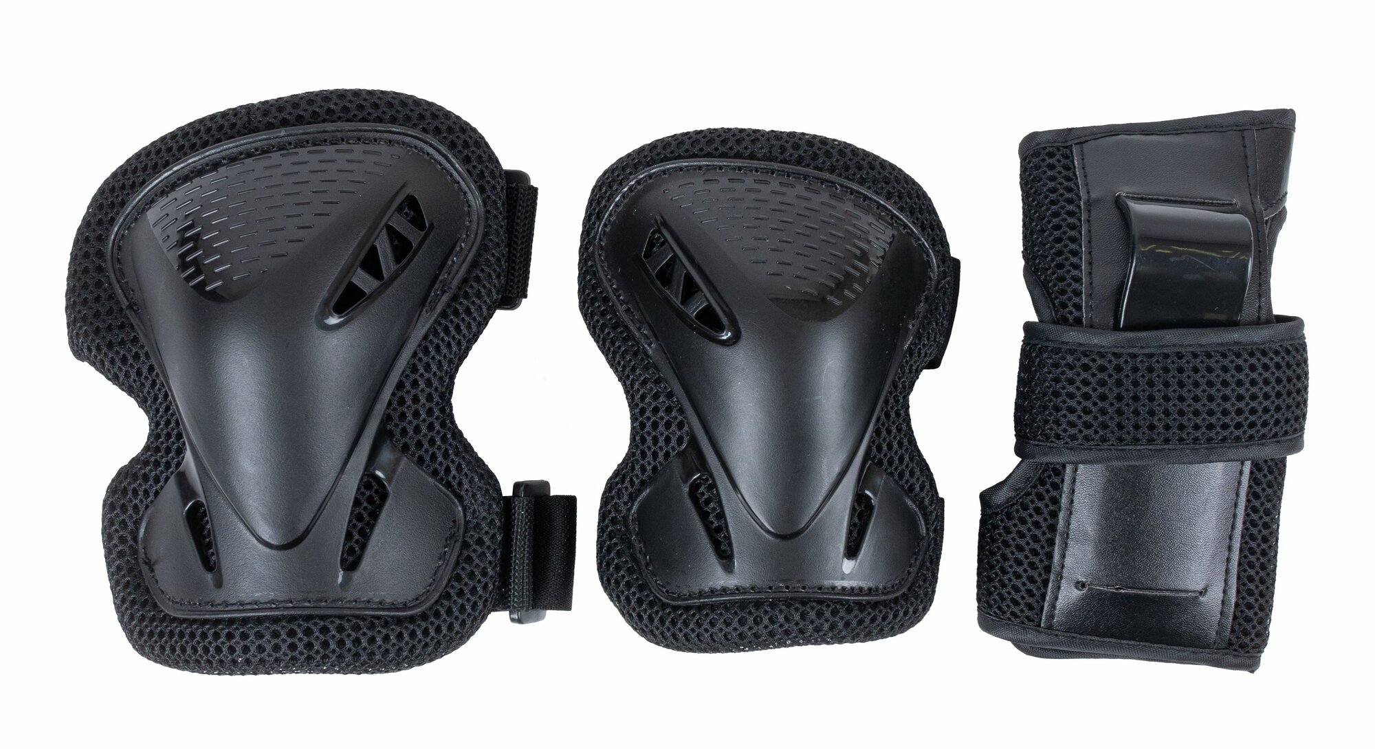 Комплект защиты Tech Team Safe fit adult 3.0 black (M)