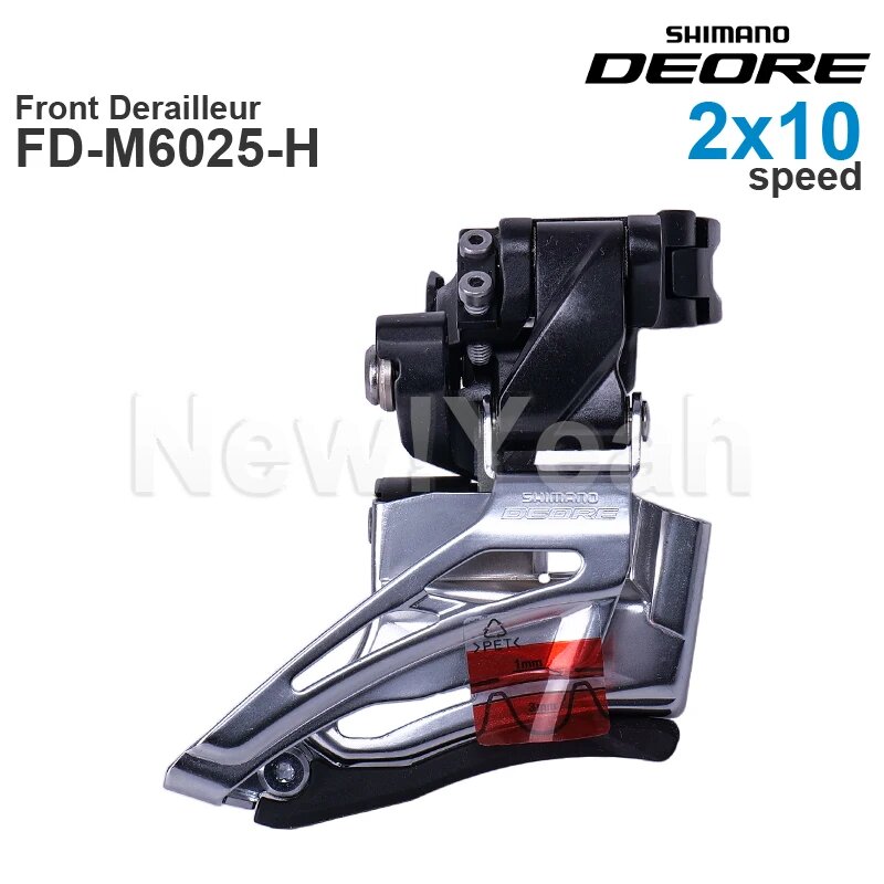 Передний переключатель передач SHIMANO DEORE 2x10-скоростной