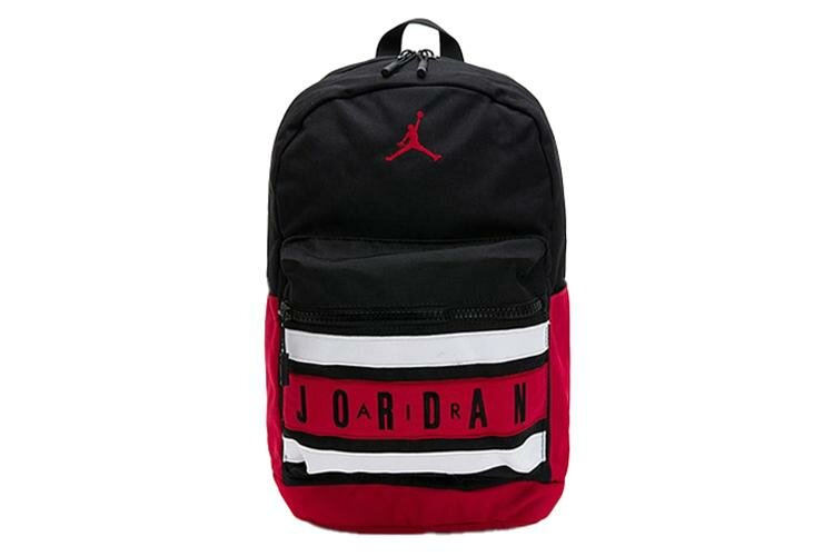 Рюкзак унисекс Jordan Regular полиэстер баскетбольный Black Red