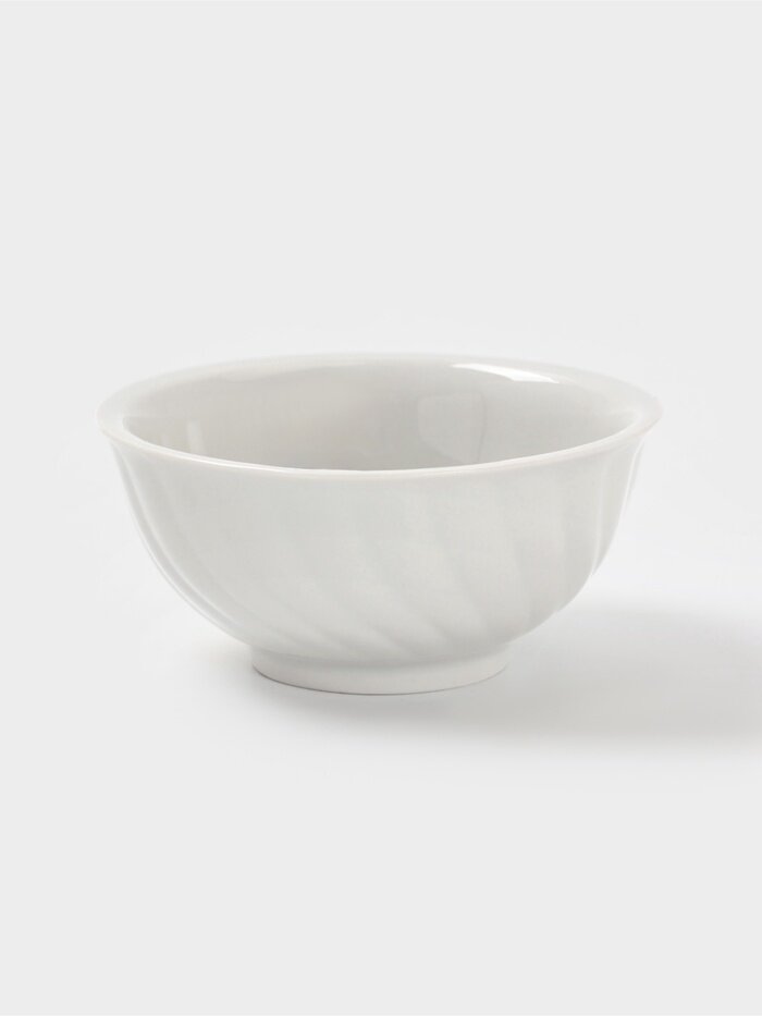 Салатник Дулевский фарфор «Голубая роза», 400 мл, цвет белый