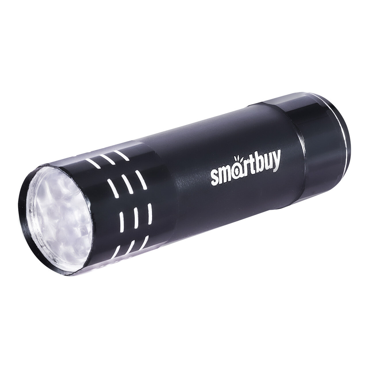 Фонарь SMARTBUY SBF-103-B Светодиодный, алюминиевый, 9 LED, 3хААА, черный