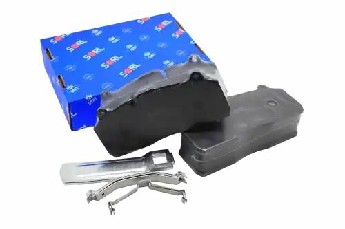 Колодки тормоз. дисковые с устан. компл (29175) HALDEX SBS2220, SAF B 9-22S