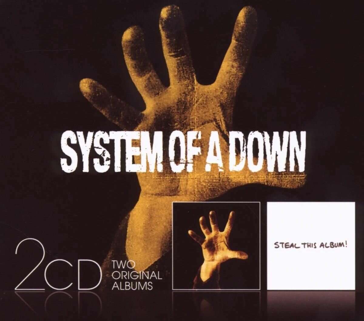 System Of A Down: System Of A Down Steal This Album (2CD), 1998, Sony, Диск Музыкальный