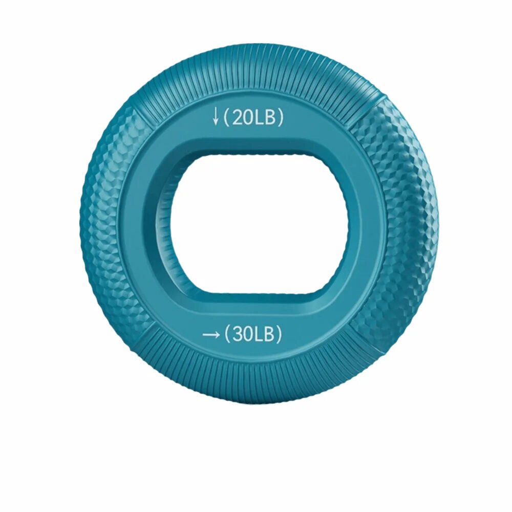 Кольцо-эспандер для пальцев из силикона, тренажер для запястья и пальцев, прочный эспандер для Blue