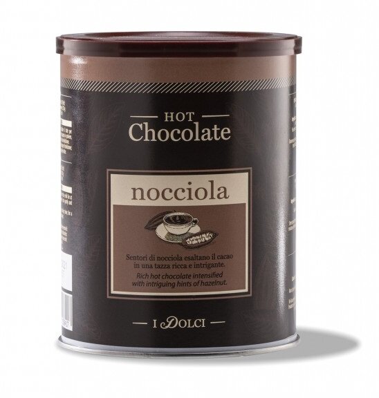 Diemme Hazelnut горячий шоколад со вкусом лесного ореха 500 г жестяная банка