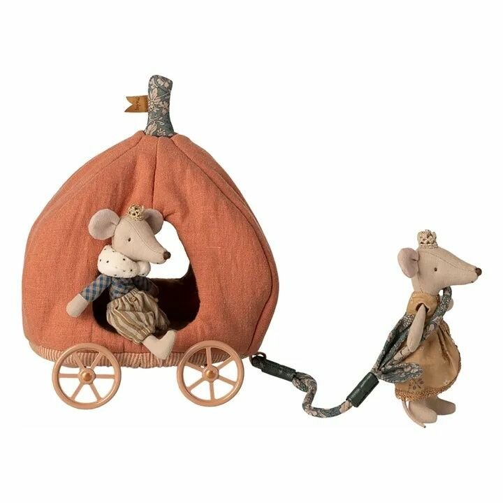 Maileg Игрушка карета-тыква для мышек Maileg Pumpkin coach