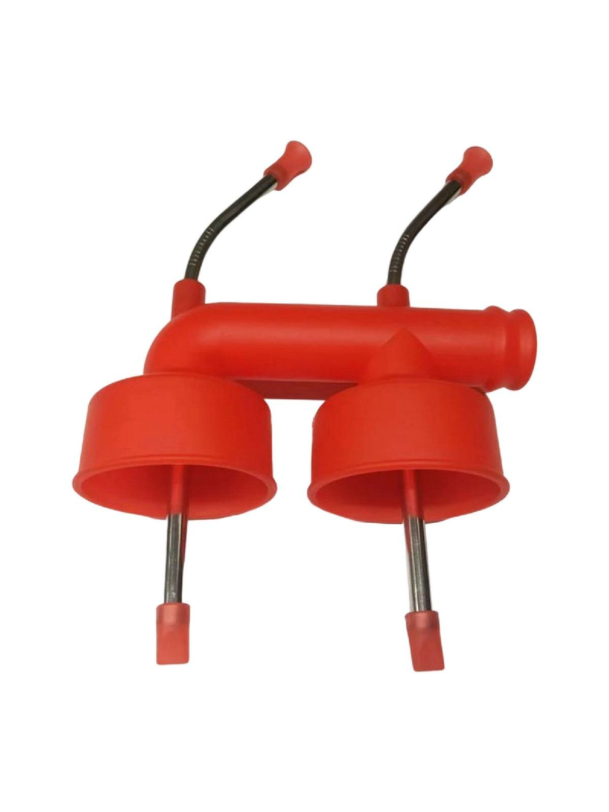 Двойная пивная трубка Пивные Бонги Воронка для напитков Трубка для напитков в подарок