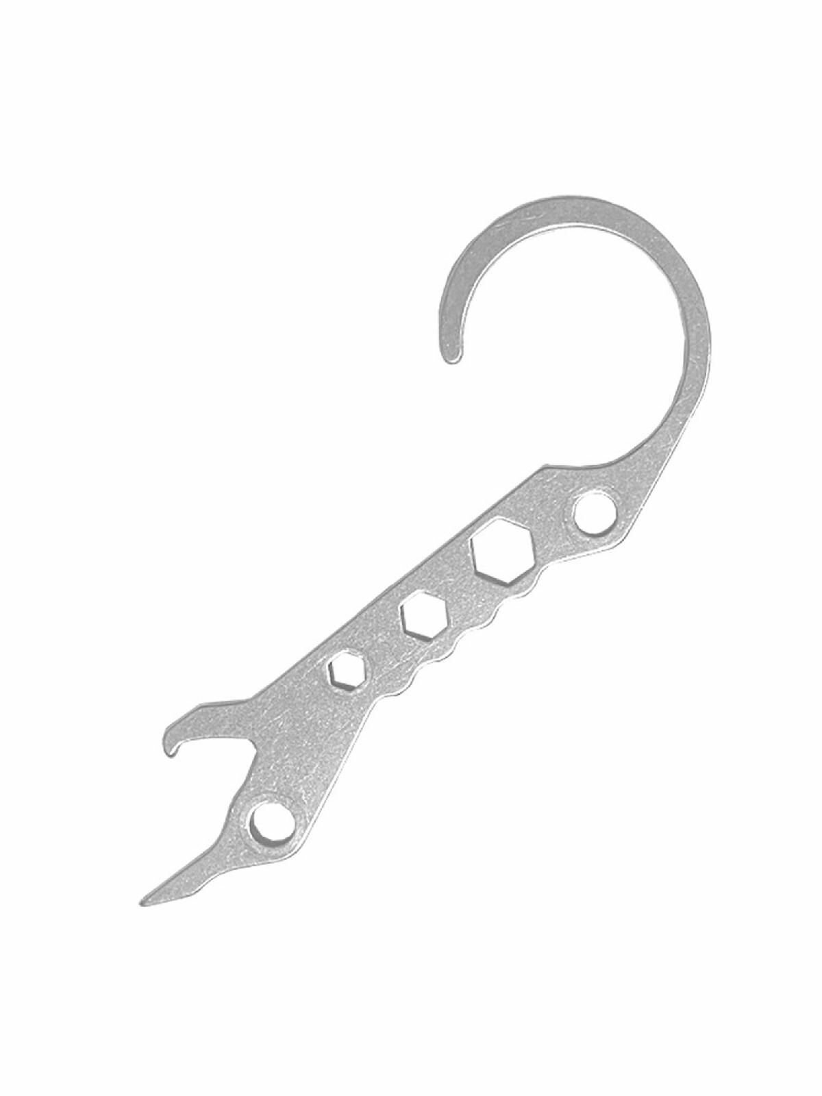 Набор для выживания, Открытый портативный многофункциональный лом EDC для ящериц с открывалкой для бутылок