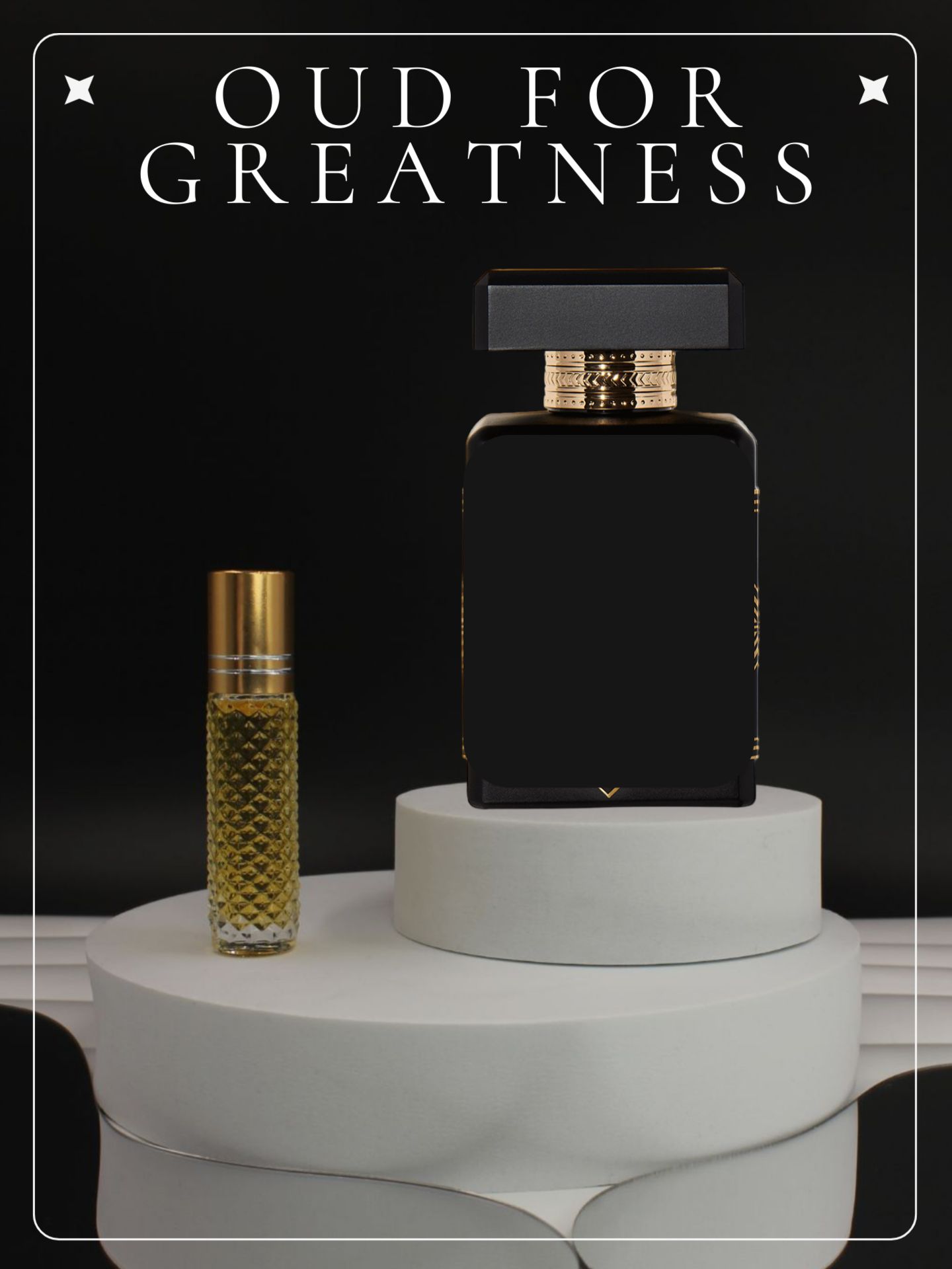 Perfum Secrets; Духи масляные Oud For Greatness; Уд Фор Гритнес роликовый флакон 8 мл