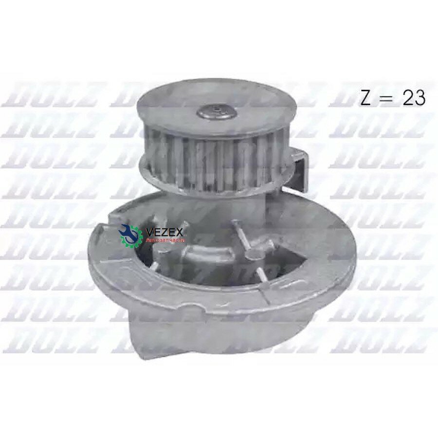 DOLZ O160 Насос водяной OPEL ASTRA G/H 1.8, VECTRA B/C 1.8 O-160
