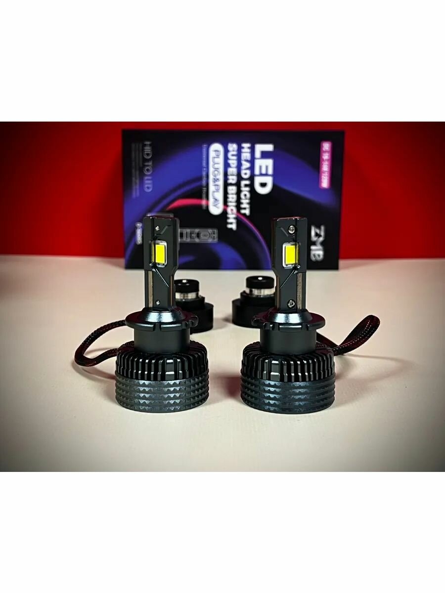 Комплект LED ламп головного света / Светодиодные лампы D2S / D2R LED лампы