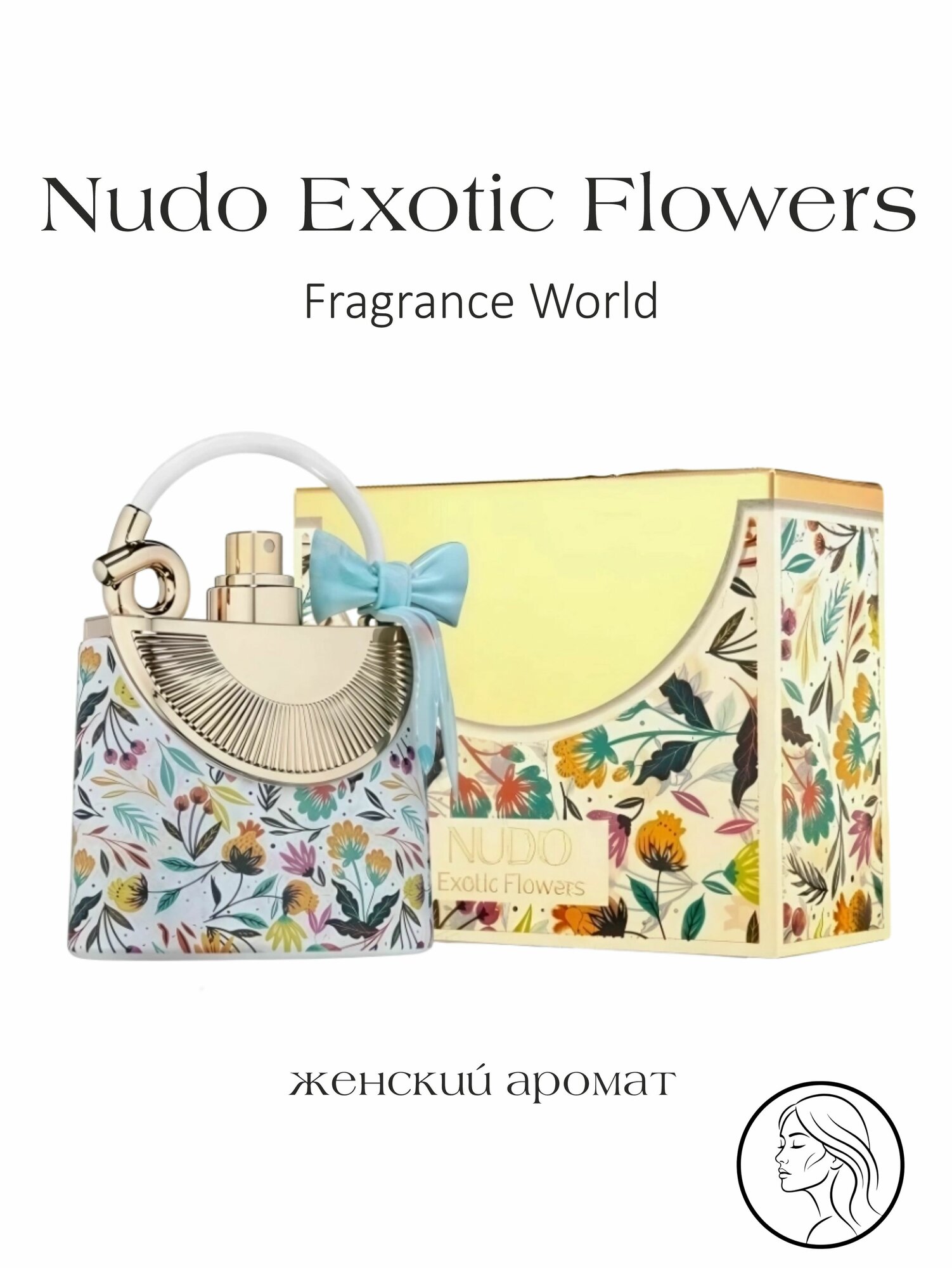 Парфюмерная вода Nudo Exotic Flowers, Fragrance World 100 мл