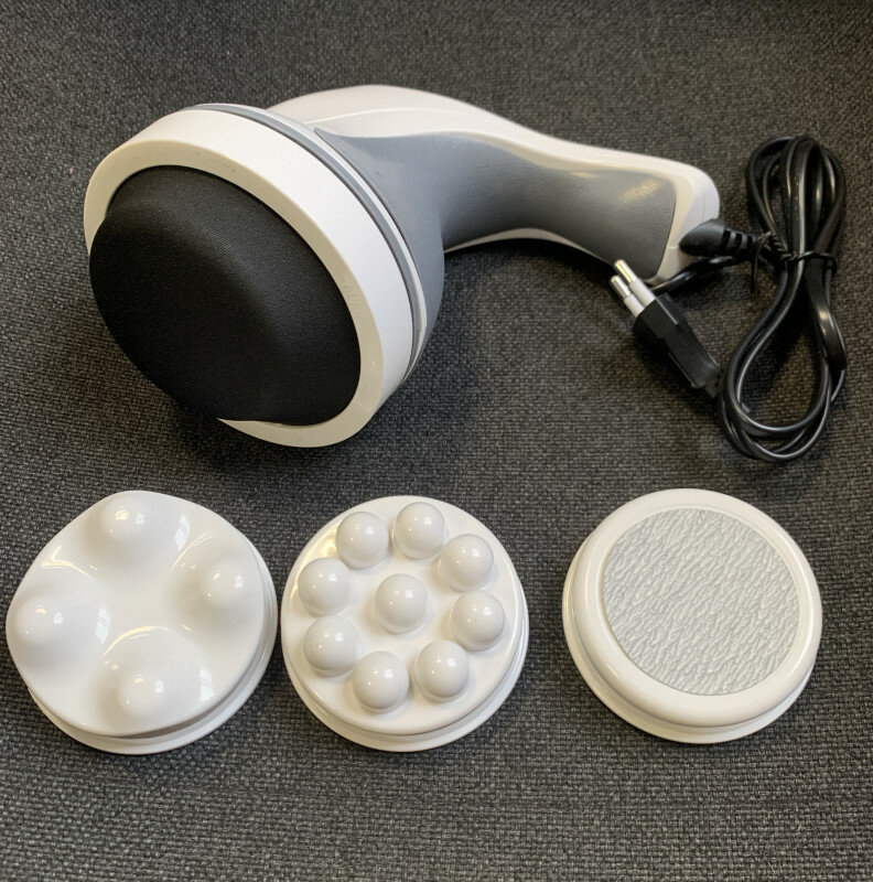 Массажер ручной CENTEK 7 скоростей, 4 насадки, шнур 1,5м, Арт. CT-2603