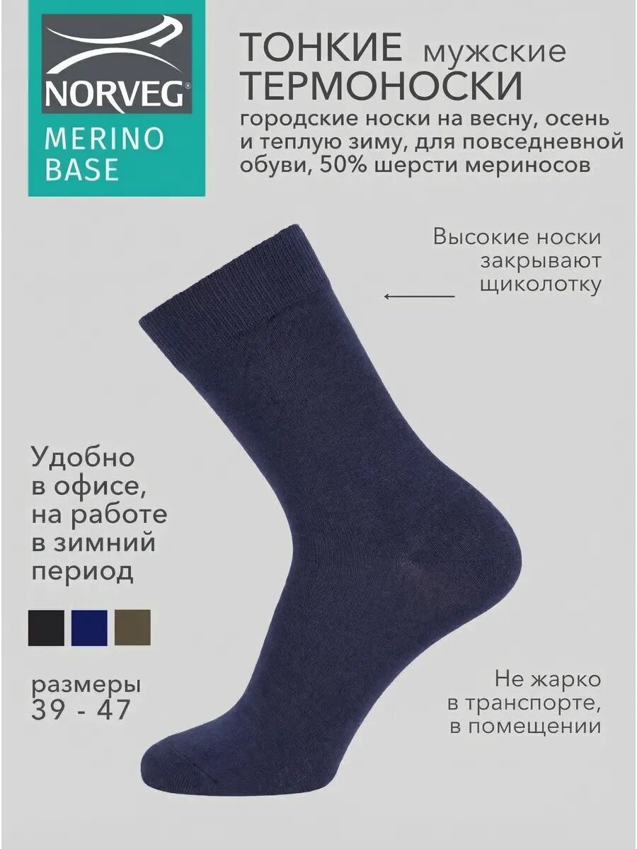 Термоноски MERINO BASE