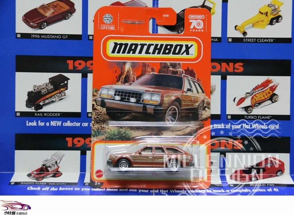 Matchbox 1:64, литой автомобиль, модель машинки(1980 AMC EAGLE)