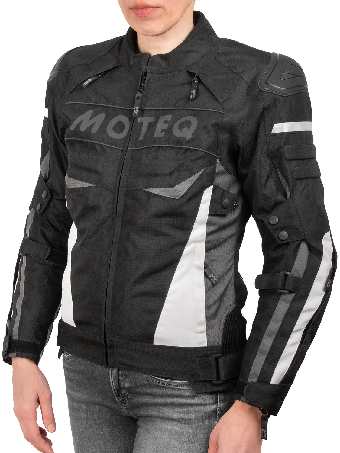 Мотокуртка текстильная MOTEQ ASOL, женская, всесезонная, размер L