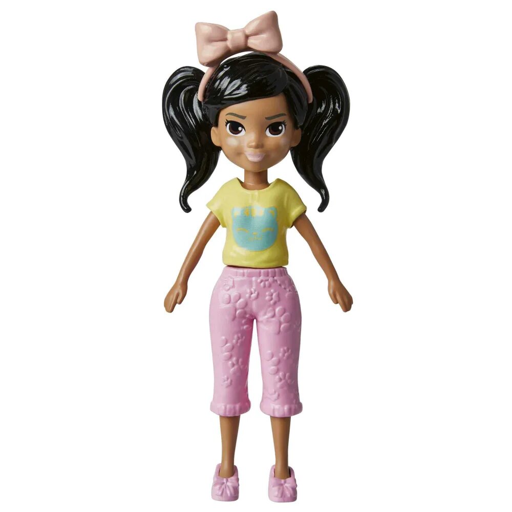 Polly Pocket Кукла с аксессуарами, 19 предметов для девочек, тематический набор с куклой и одеждой — фото 1