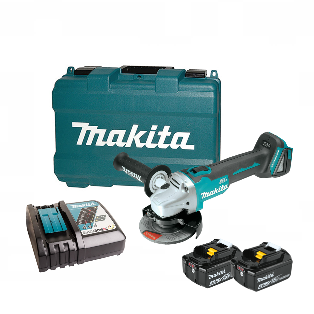 Аккумуляторная угловая шлифмашина Makita LXT DGA504RME